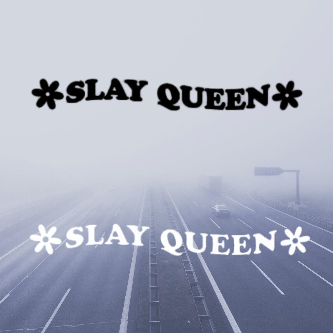 Slay Queen Car Decal. Bumper Sticker. - Etsy