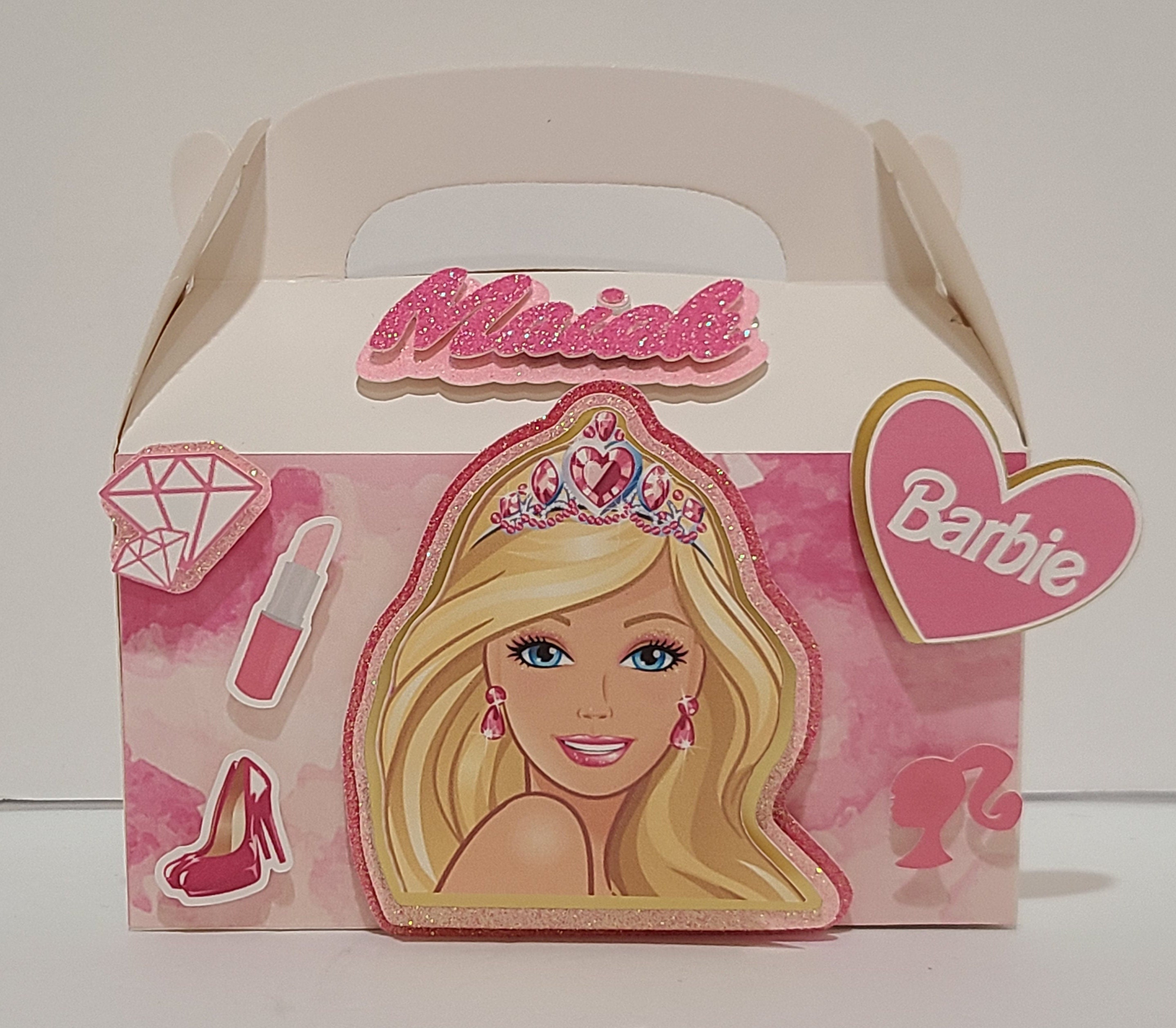 Barbie Gable Box | Personalized Box | Caja para golosinas | Party Favor ...