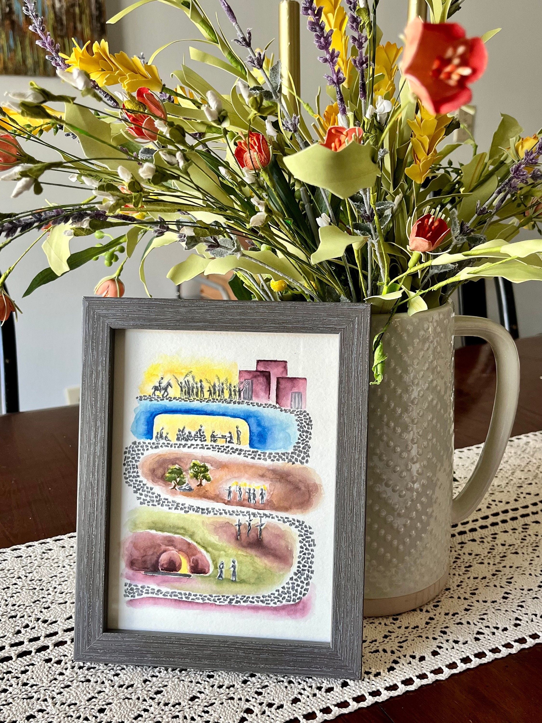 Easter Art Print - Etsy