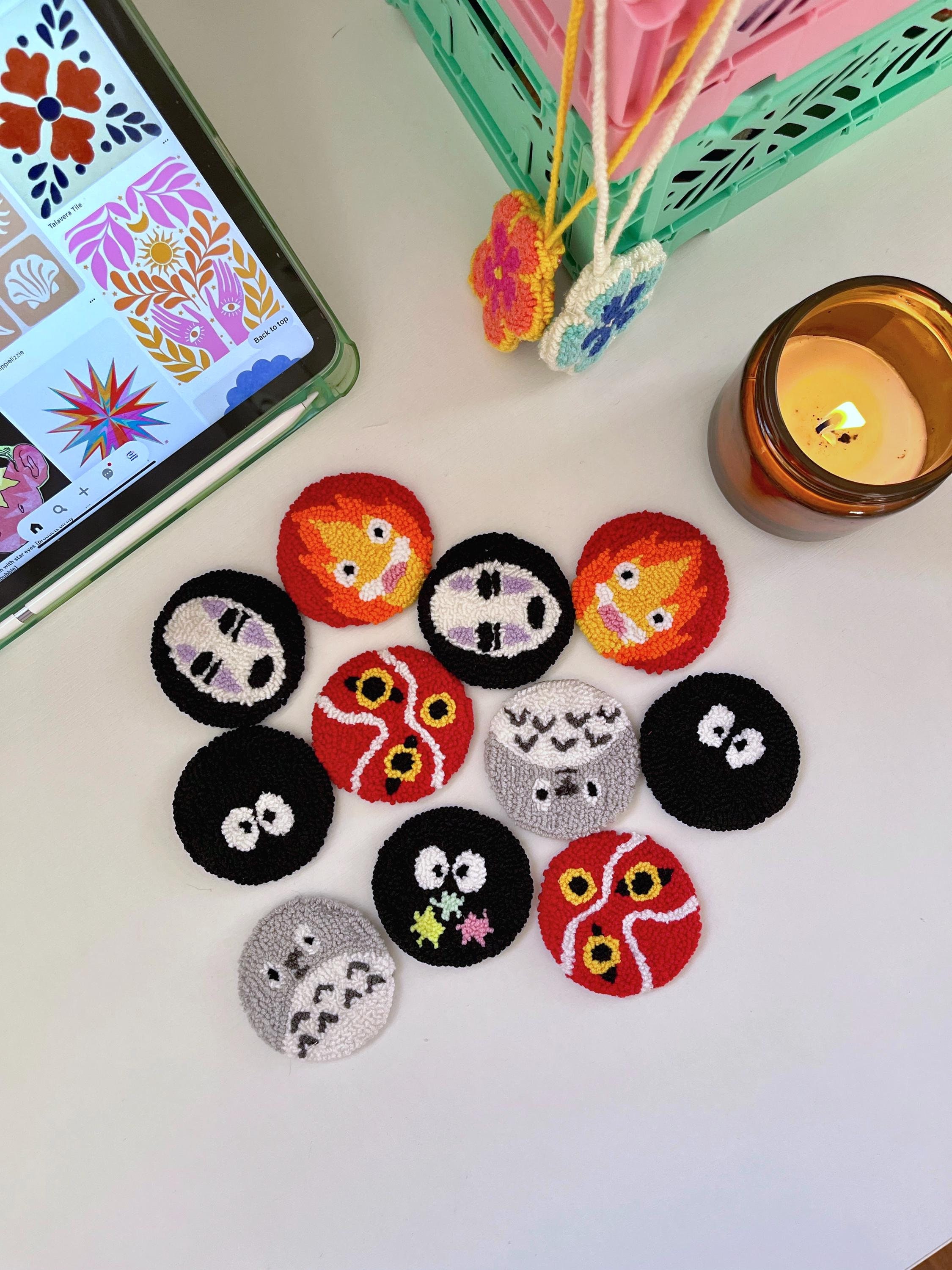 Set of 2 Car Coasters,cute Car Accessories,customisable Car Decor,new ...