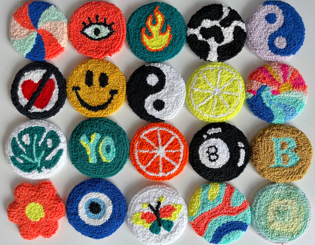 Set of 2 Car Coasters,cute Car Accessories,customisable Car Decor,new ...