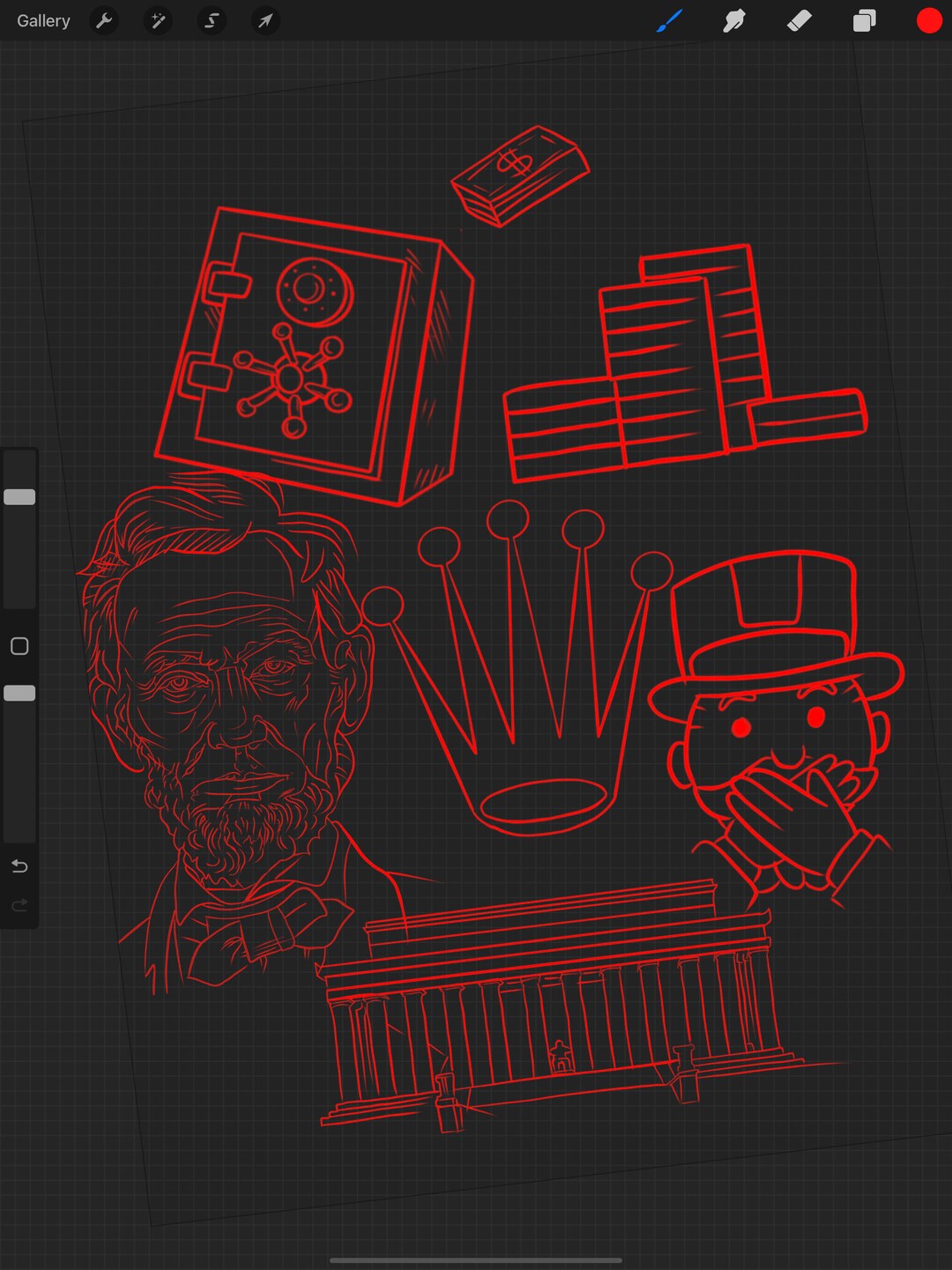 Money Stencil Set - Etsy