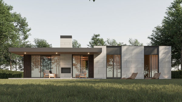 MODERN GRANNY FLAT Small and Tiny Home Design 90.6m2/ 976 - Etsy Canada