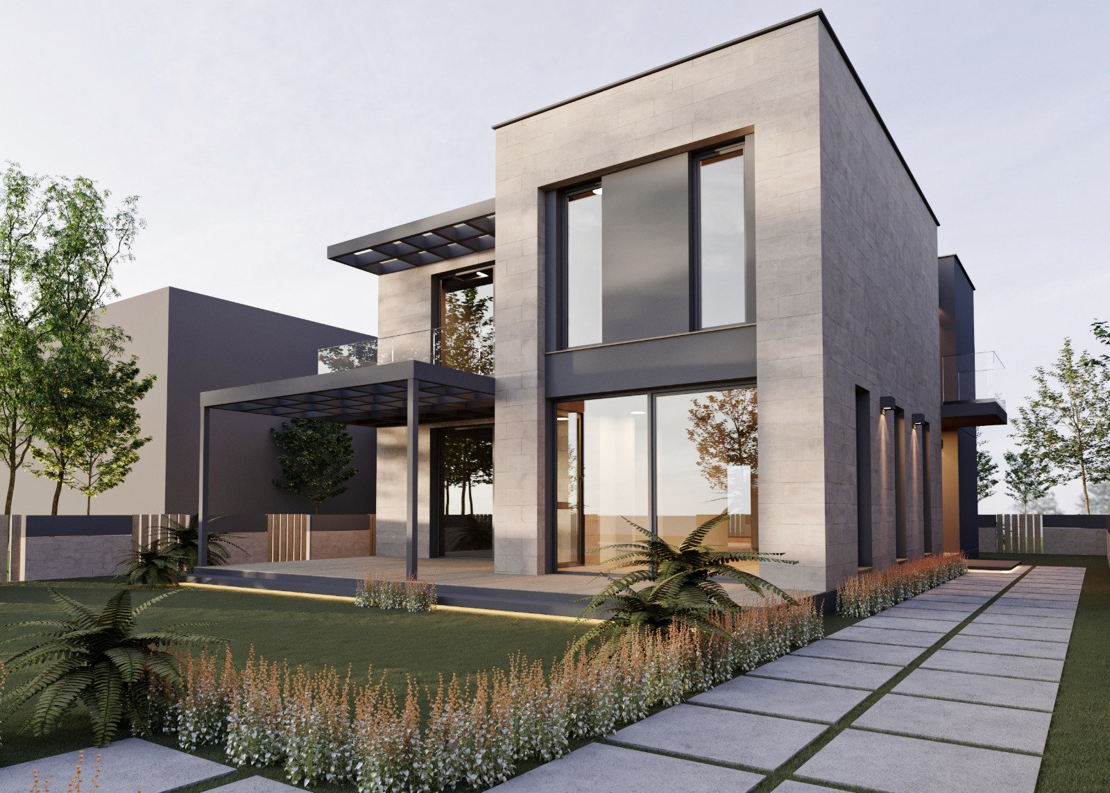 Custom House Plan, Modern Maison Plan, Architectural Design by ...