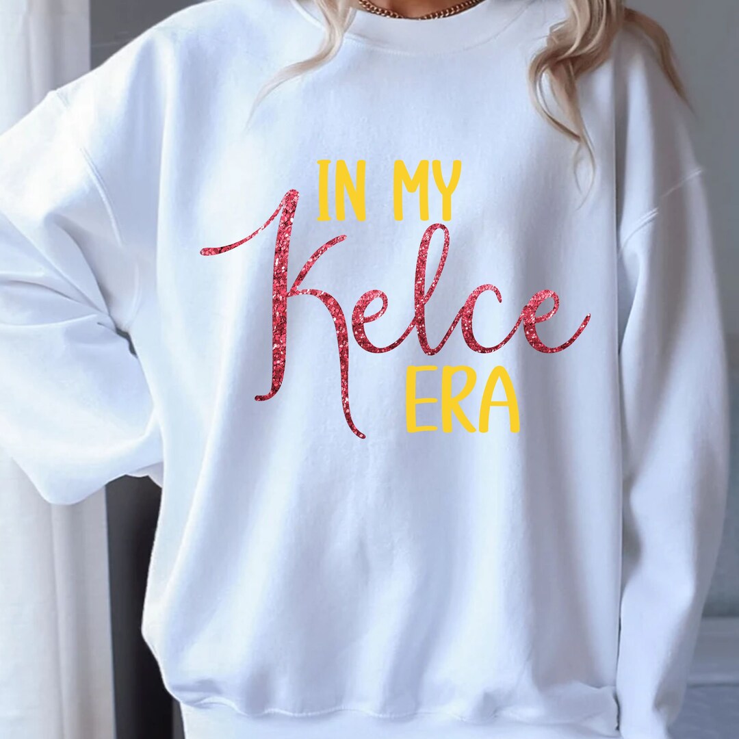 In My Kelce Era Digital Download, Faux Glitter, SVG, PNG, Tshirt ...