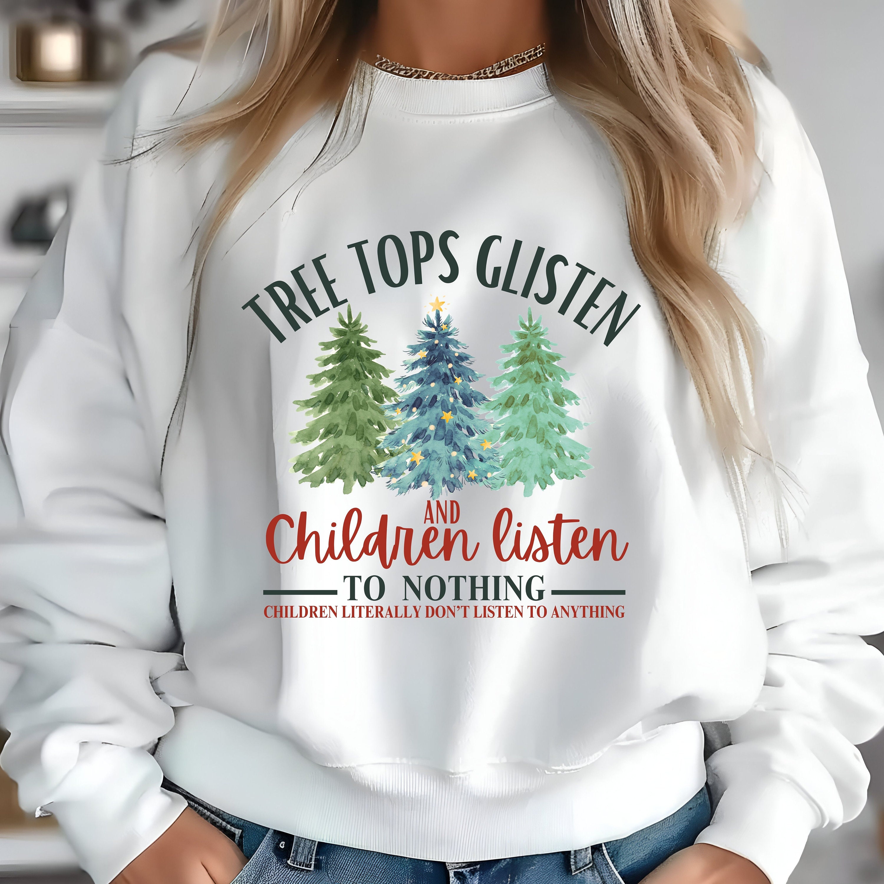 Tree Tops Glisten and Children Listen to Nothing Children Literally ...