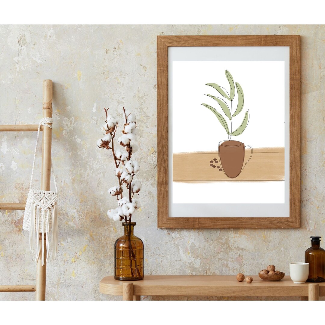 Minimalist Line Art, Wall Decor - Etsy