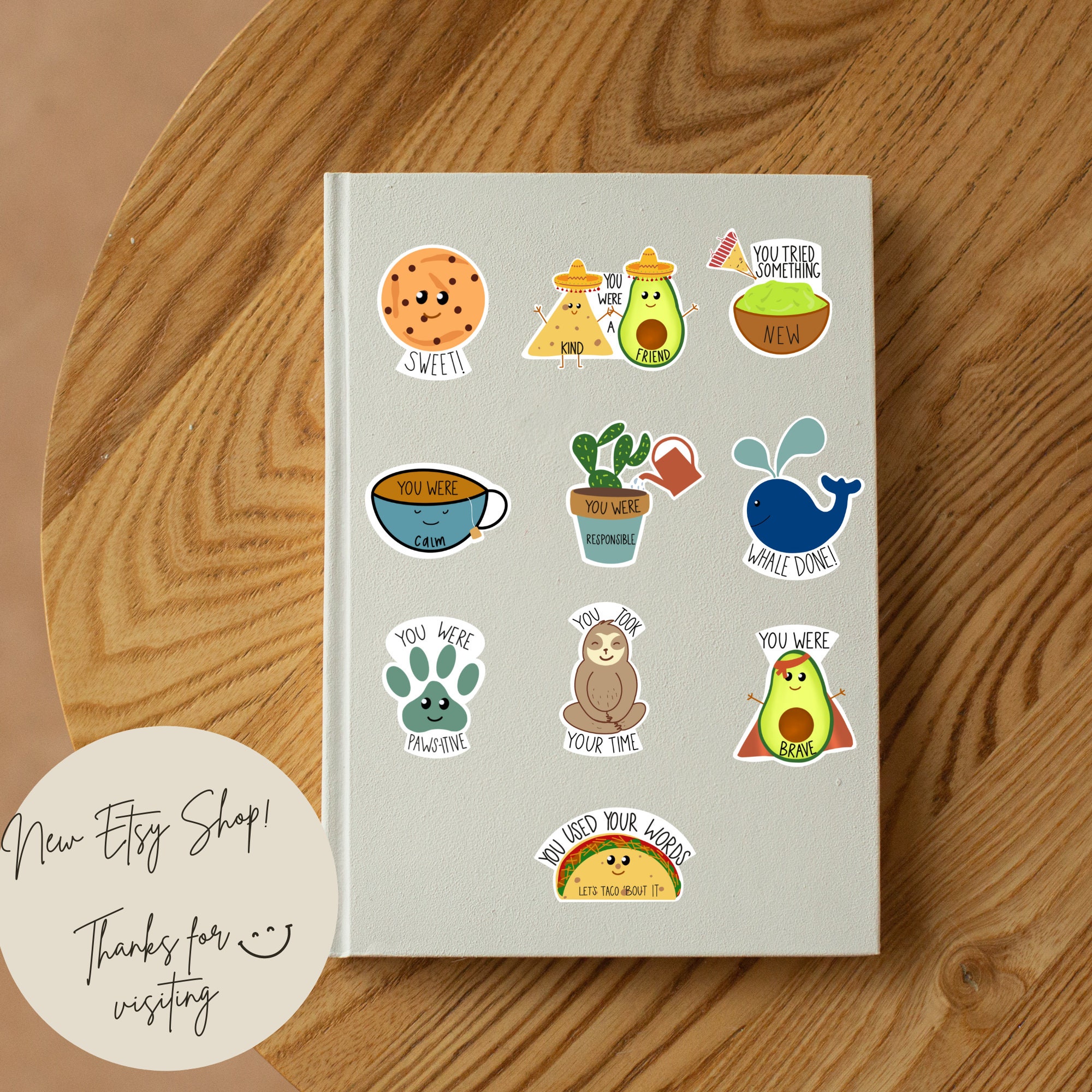 10 Motivational Stickers | Encouragement Stickers | Student Teachers ...