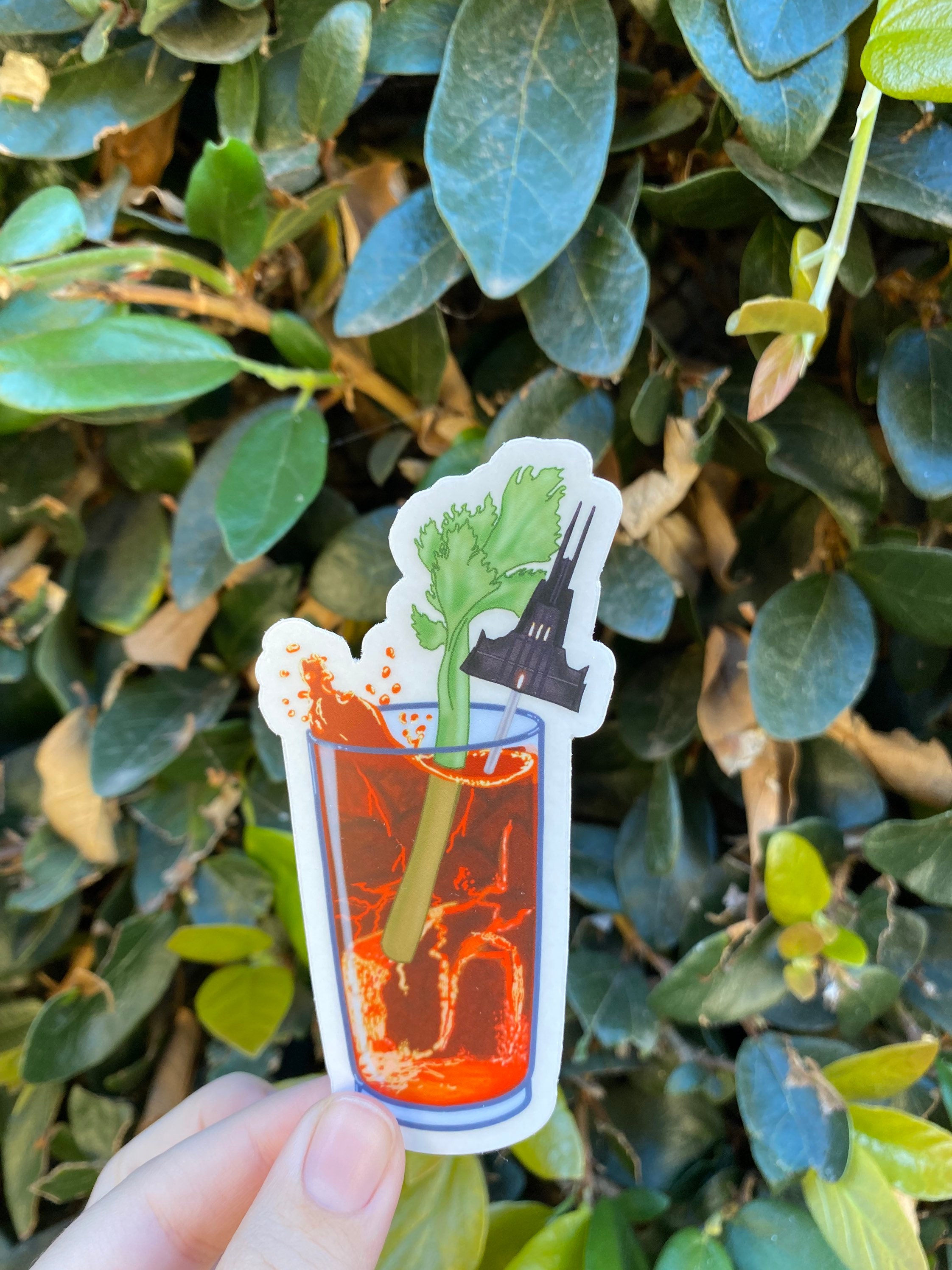 Mustafar Bloody Mary Vinyl Sticker for Laptop Hydroflask All - Etsy