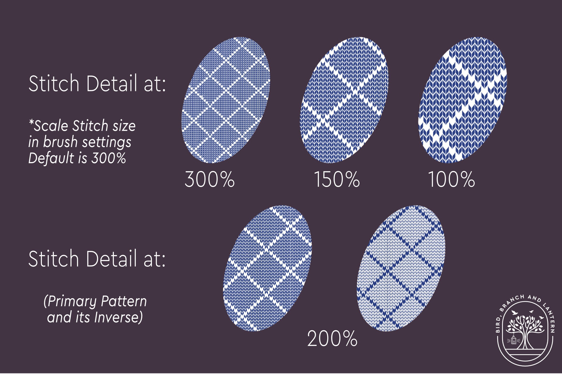 Affinity Classic Knit Argyle Pattern Dual Pixel Brush! 2 for 1! - Etsy