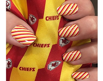 Kansas City Chiefs Nail - Etsy