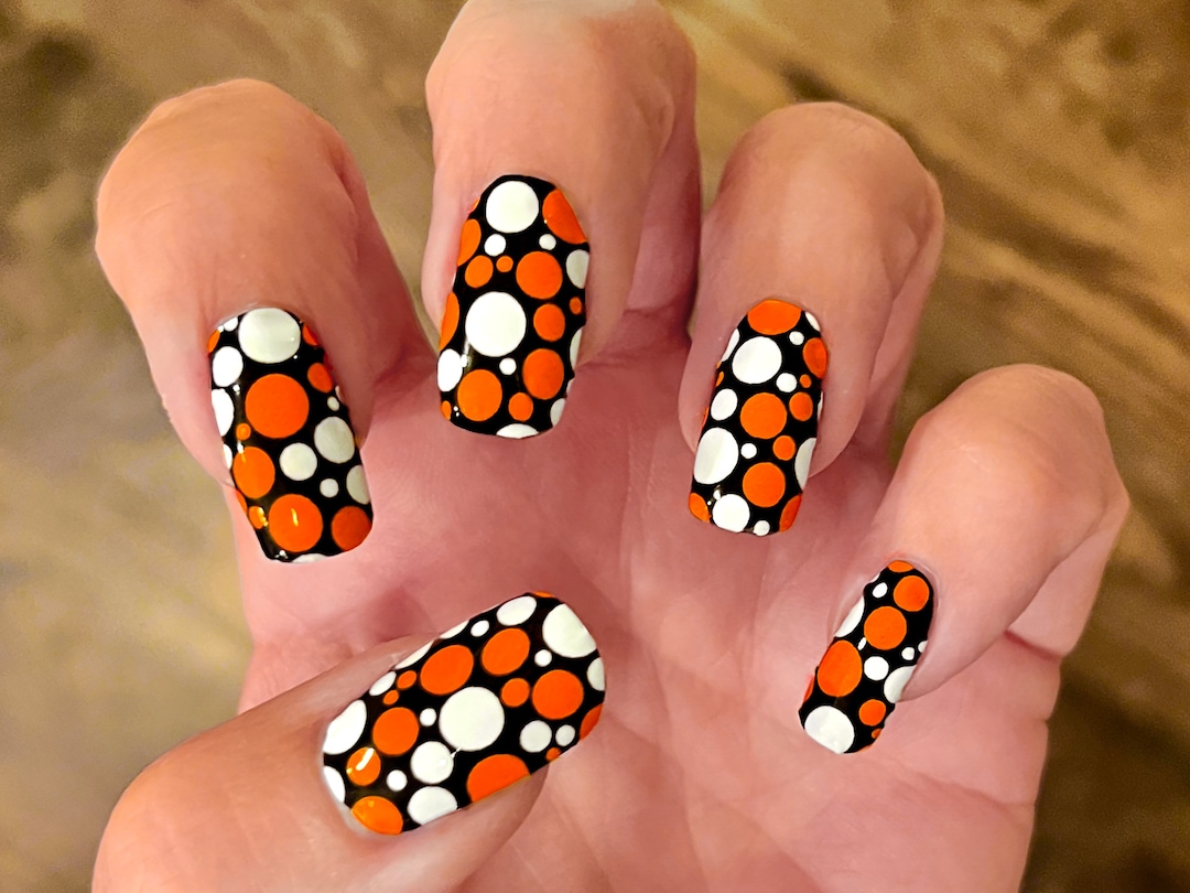 Oregon State University Nail Art Designs OSU Beavers Nail - Etsy