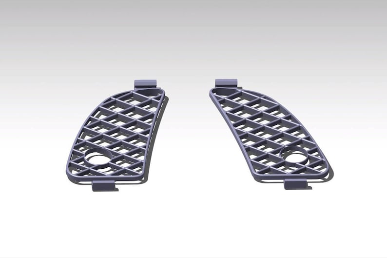 3D File - MR2 Spyder Rear Bumper Insert for 3D Printing (MR-S / MR2 W3 ...