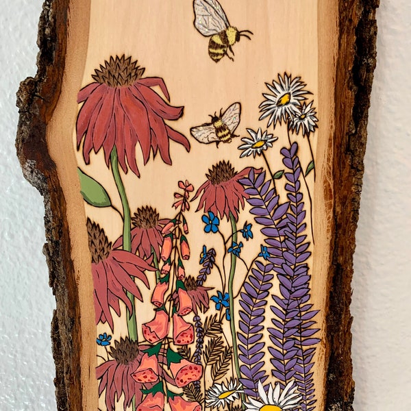 Flowers Pyrography - Etsy