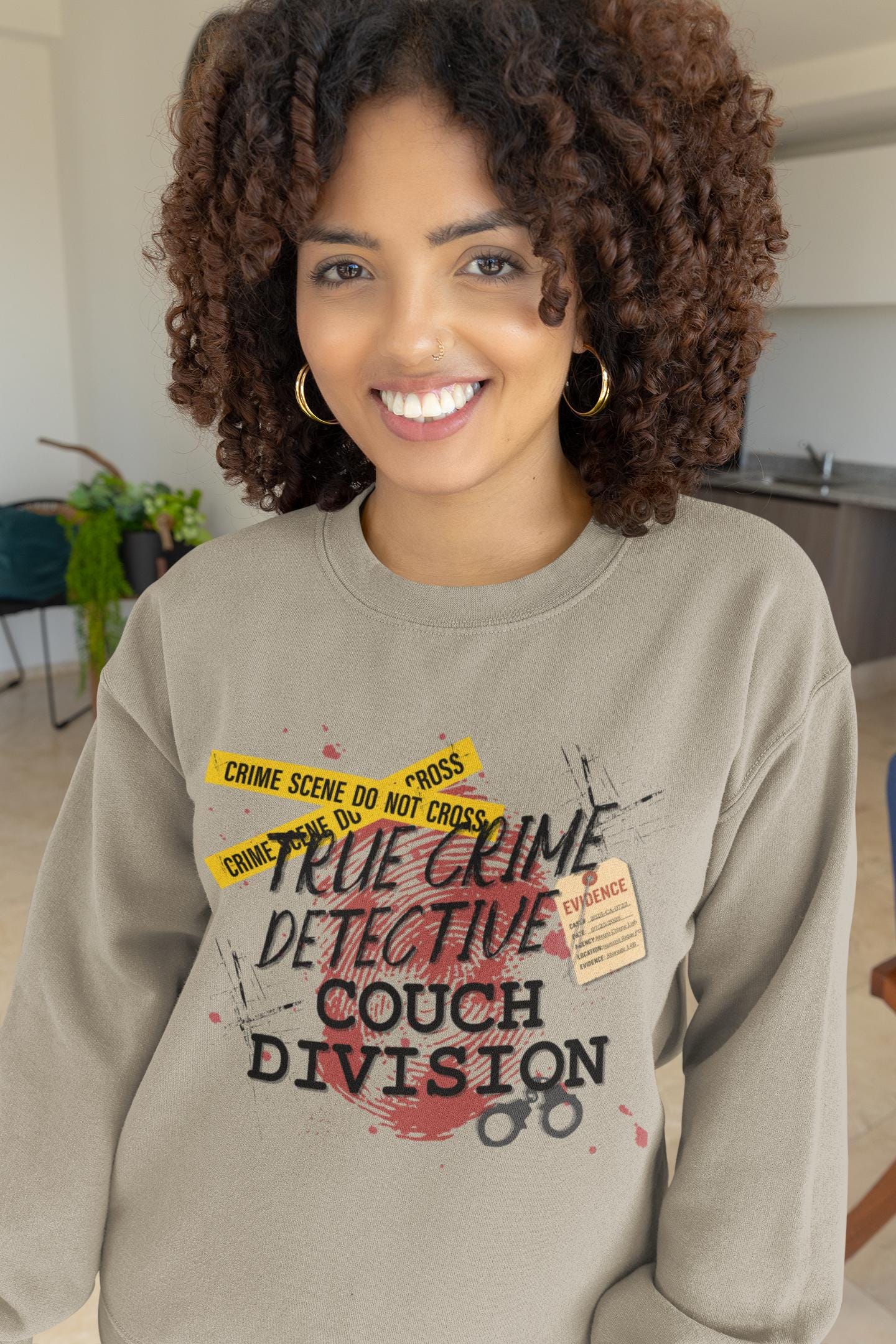 True Crime Detective PNG Couch Division Digital Download Crime Scene ...