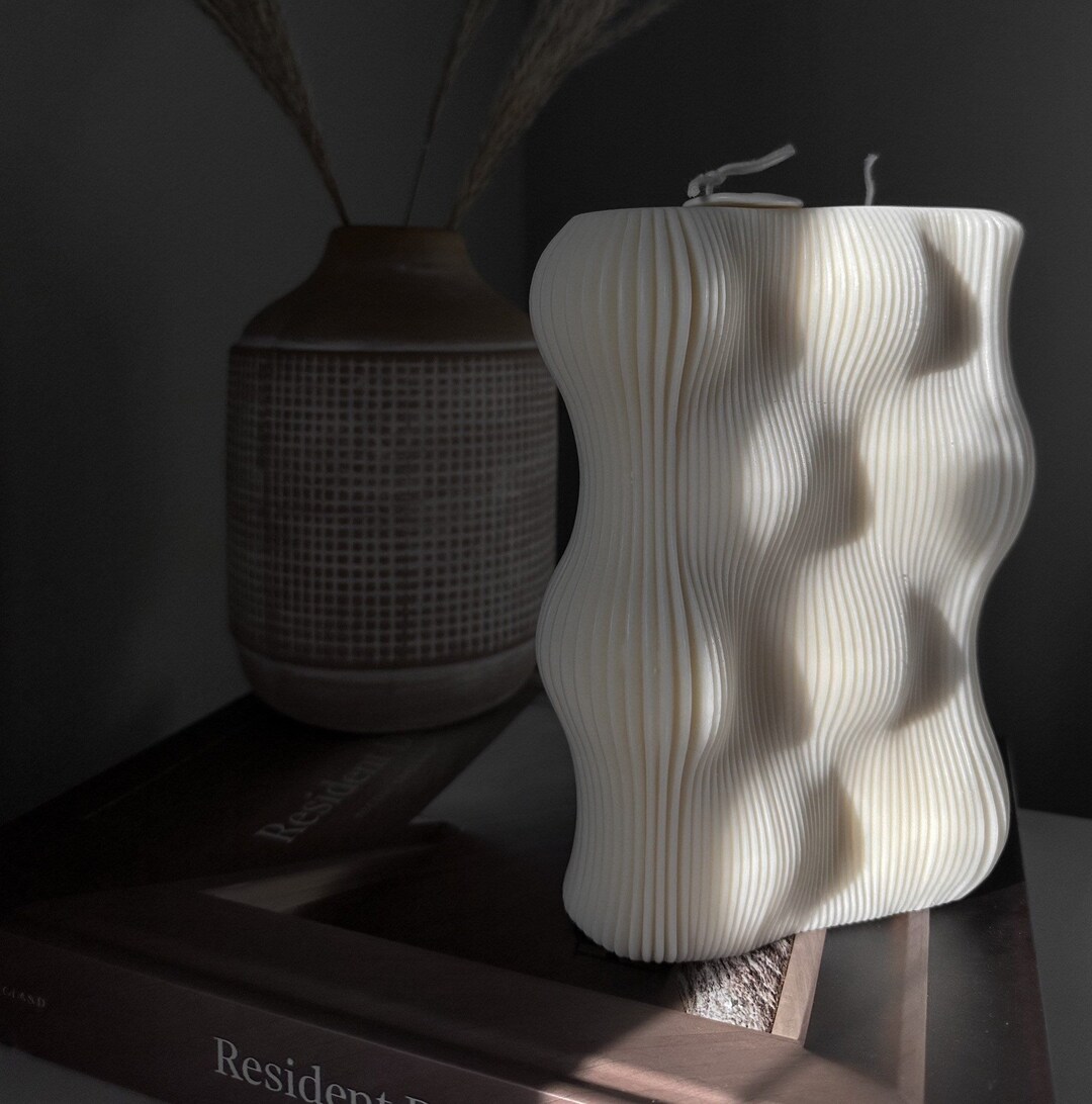 Wave Candle - Etsy