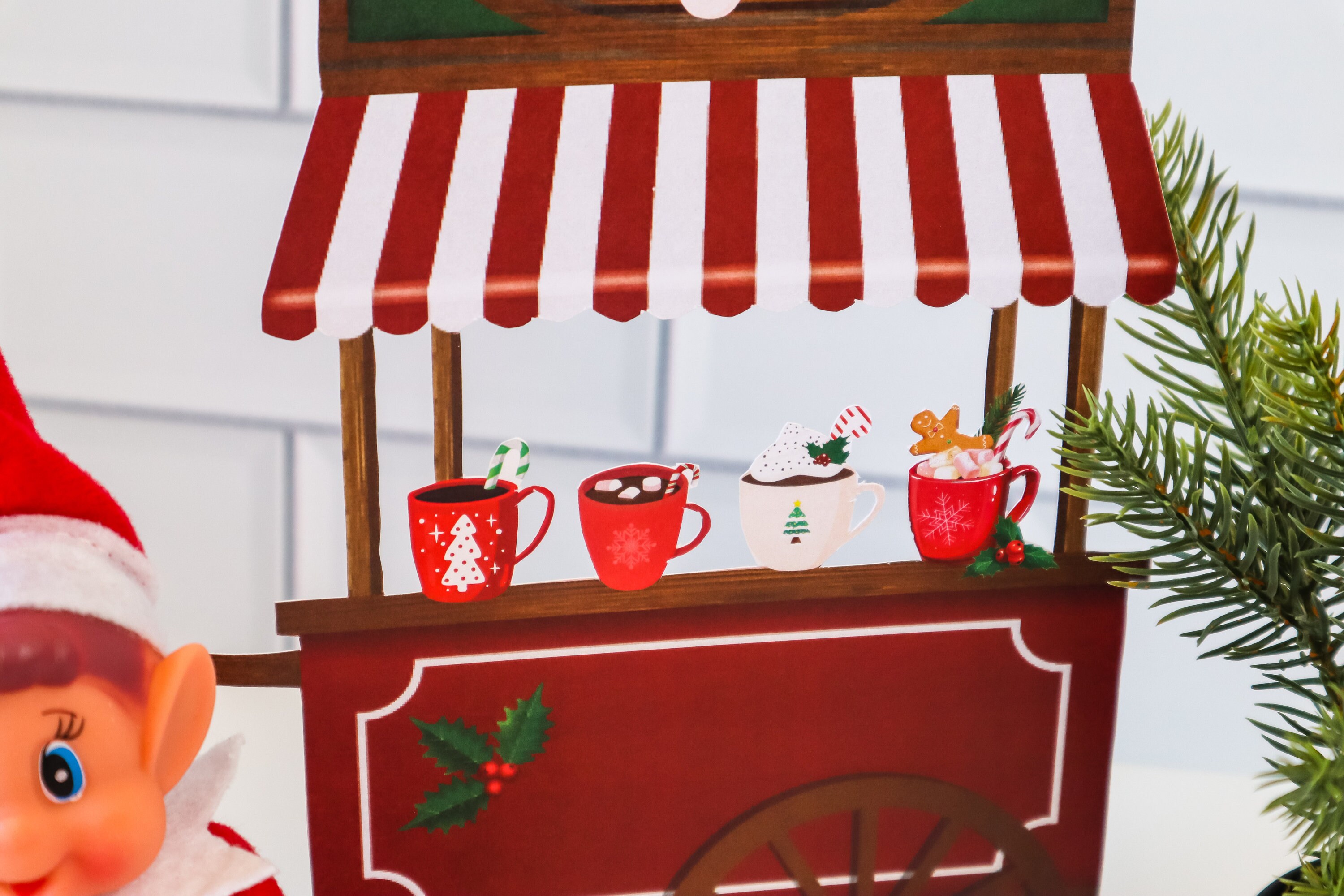 Hot Cocoa Stand | Elf Props | Elf Scene Printable | Hot Chocolate Stand ...