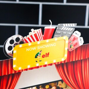 Christmas Elf Movie Theatre Scene | Elf Props | Elf Scene Printable - Etsy