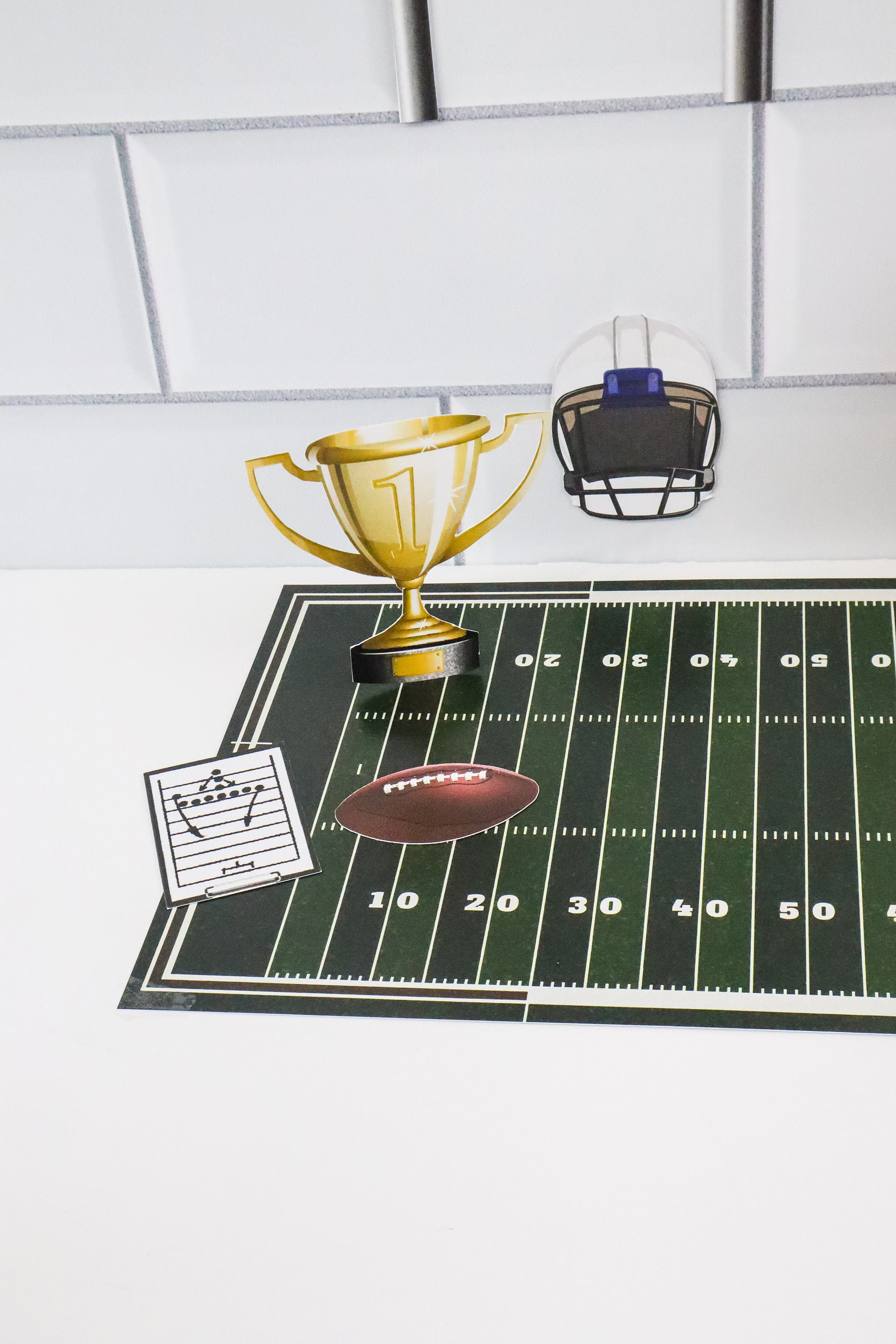 Christmas Elf Football Scene | Elf Props | Elf Scene Printable - Etsy