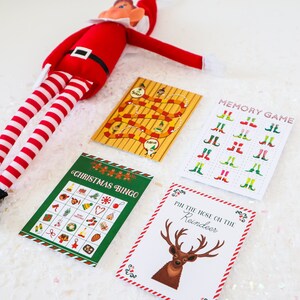 Elf Board Games | Elf Props | Elf Scene Printable | Elf Games - Etsy