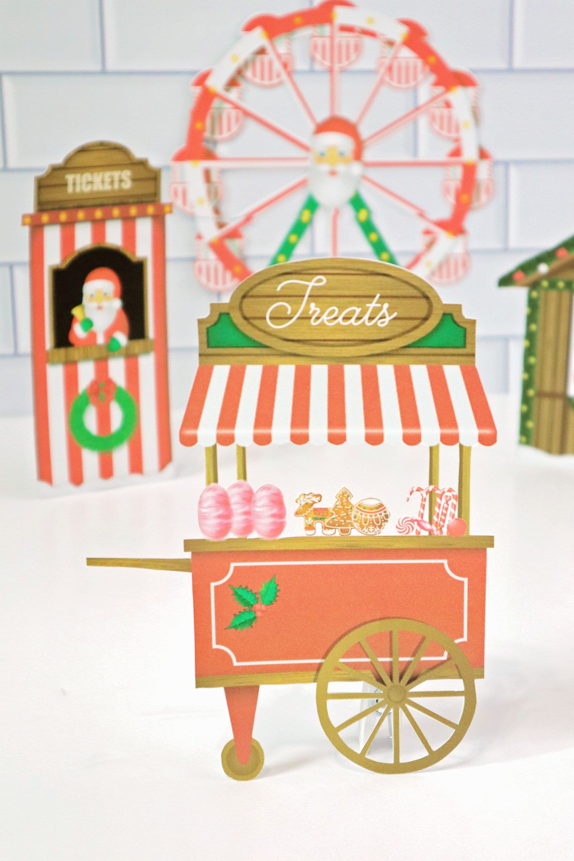 Christmas Carnival Elf Scene | Elf Props | Elf Scene Printable - Etsy