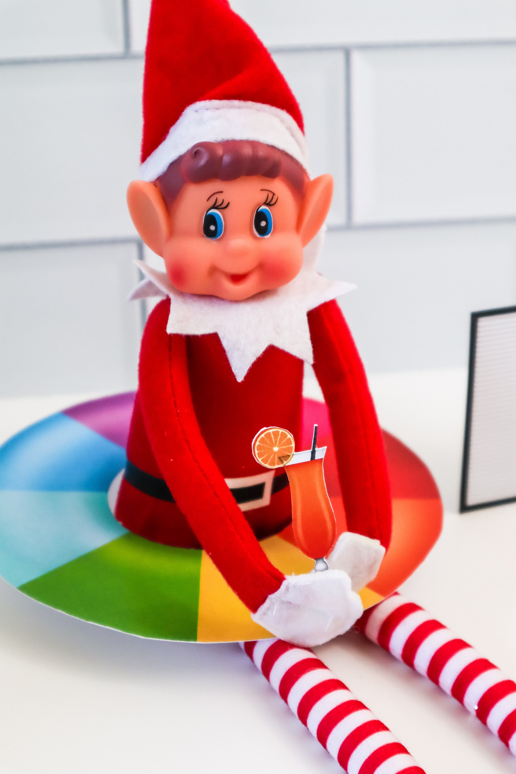 Elf Beach and Pool Scene | Elf Props | Elf Scene Printable - Etsy