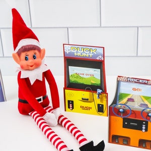 Christmas Elf Arcade Scene | Elf Props | Elf Scene Printable - Etsy