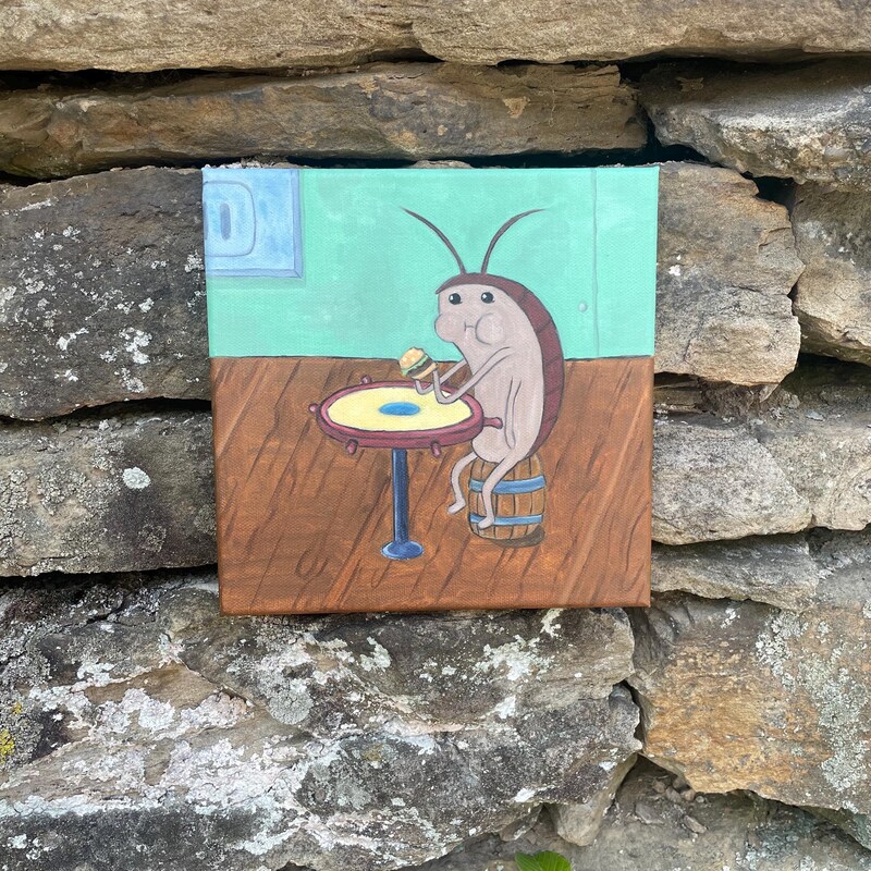 Spongebob Cockroach - Etsy
