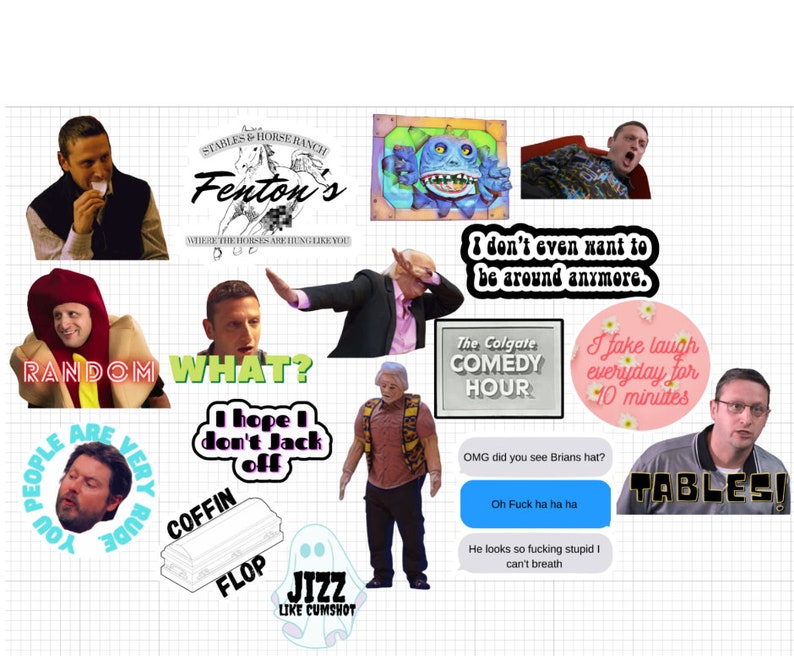 ITYSL "i Think You Should Leave" Sticker Set. PT.2 *SEASON 1&2*. 32 ...