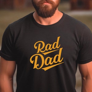 Rad Dad Svg, Dad Svg, Fathers Day Svg, Gift Svg, Humor Quote Svg, Funny ...