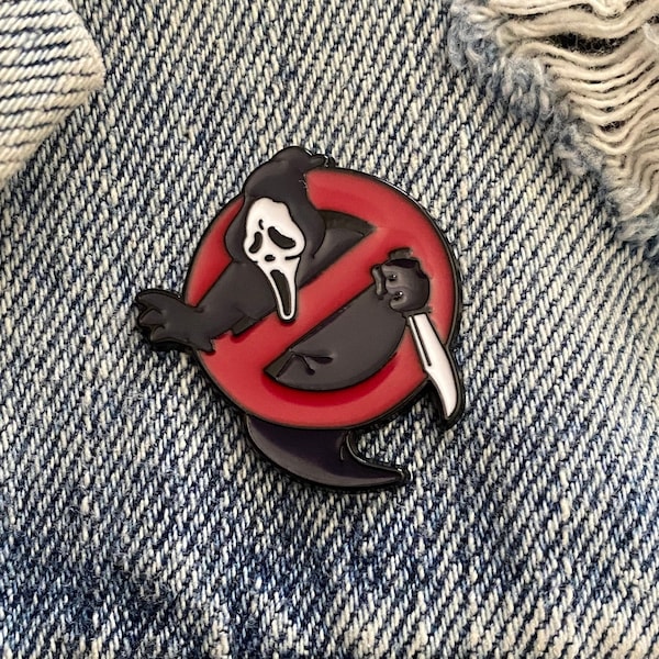 Ghostface Pin Enamel - Etsy