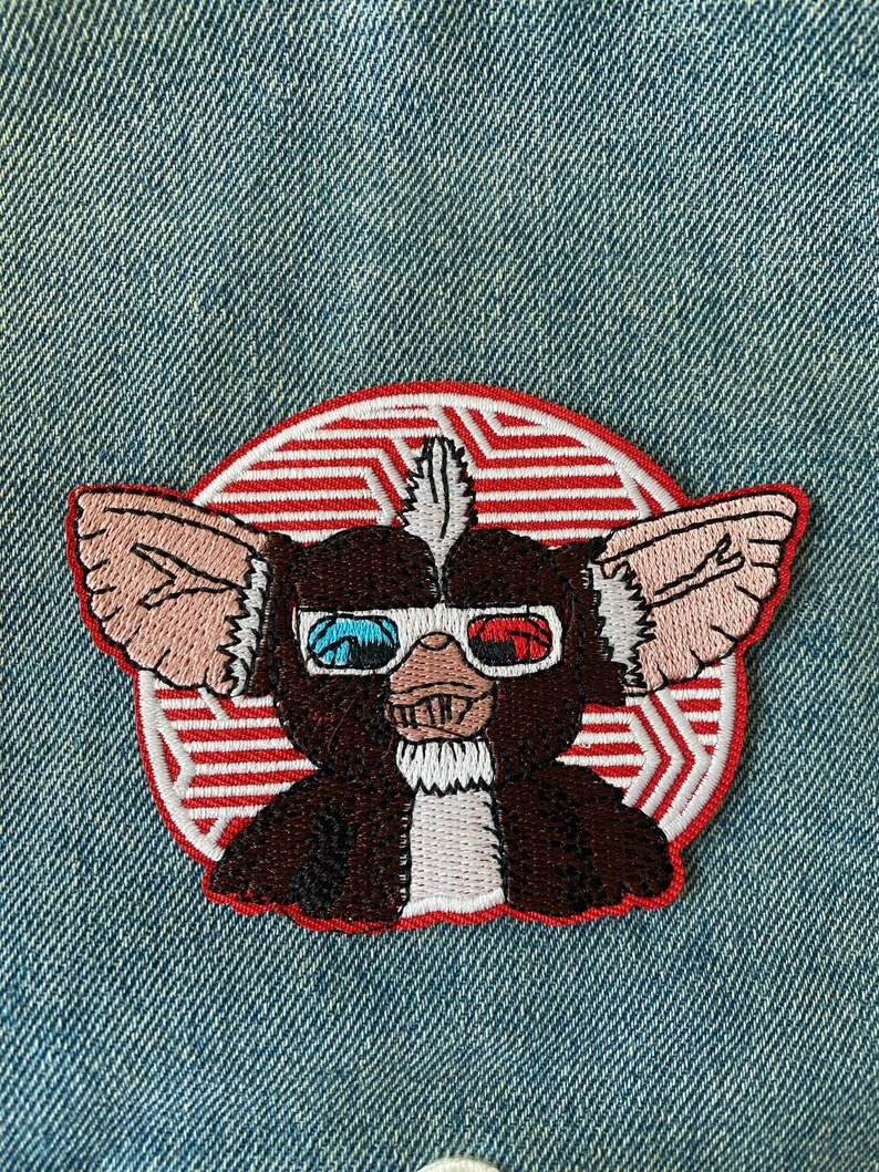 Gizmo the Gremlins Embroidered Iron on Patch - Etsy