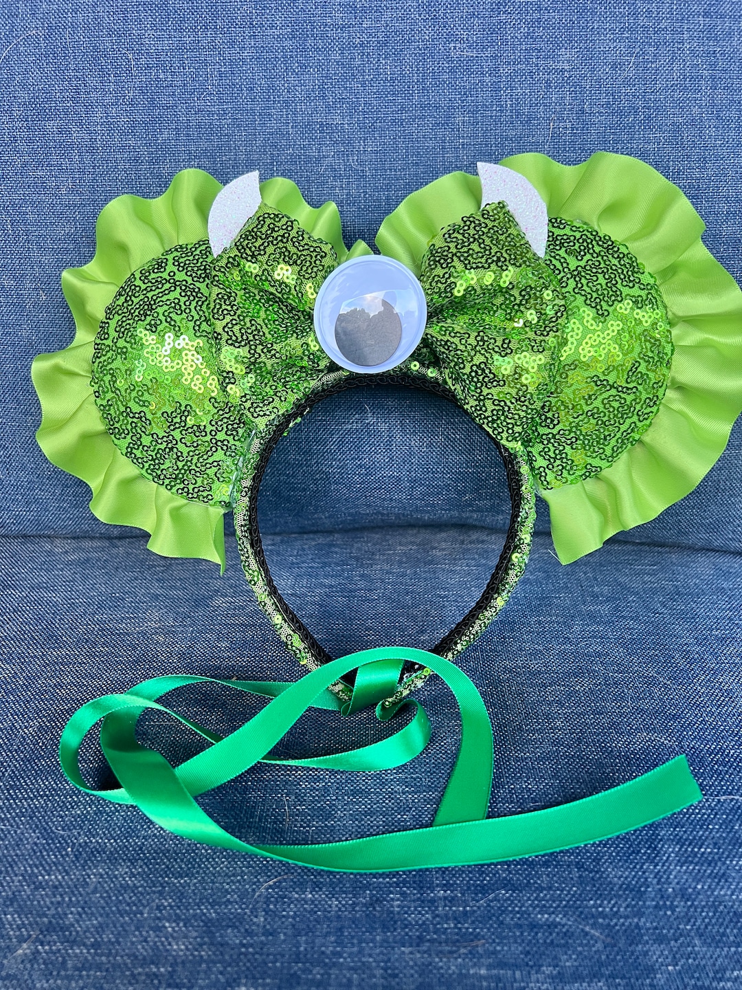 Mike Wazowski Inspired Mickey Ears, Celia Mae Inspired Mickey Ears ...