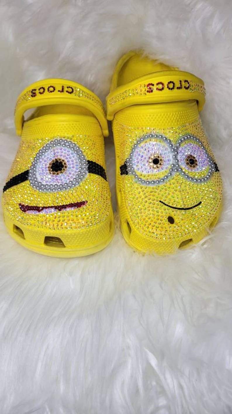 Spongebob Crocs, Minion Crocs, Custom Crocs, Bling Crocs, Create Your ...