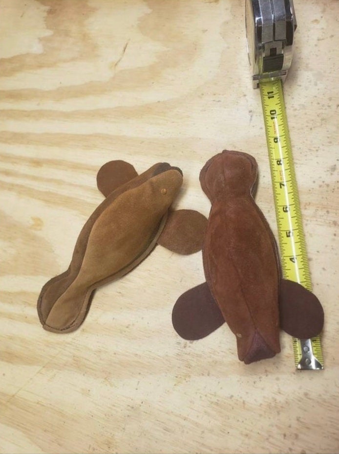 Manatee Chart Weight Leather Stuffed Animal - Etsy