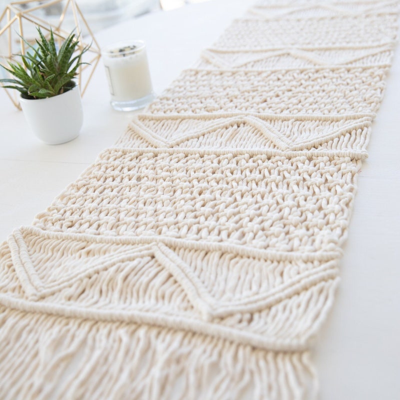 Macrame Table - Etsy