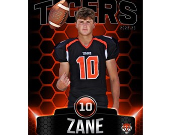 Senior Night Football Sign - Etsy