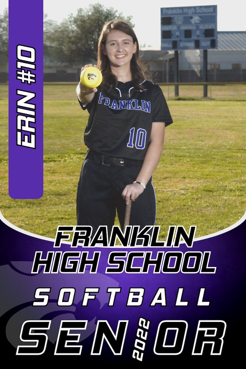 Custom Printed Senior Sports Banners, Senior Night Sign, Senior Night ...