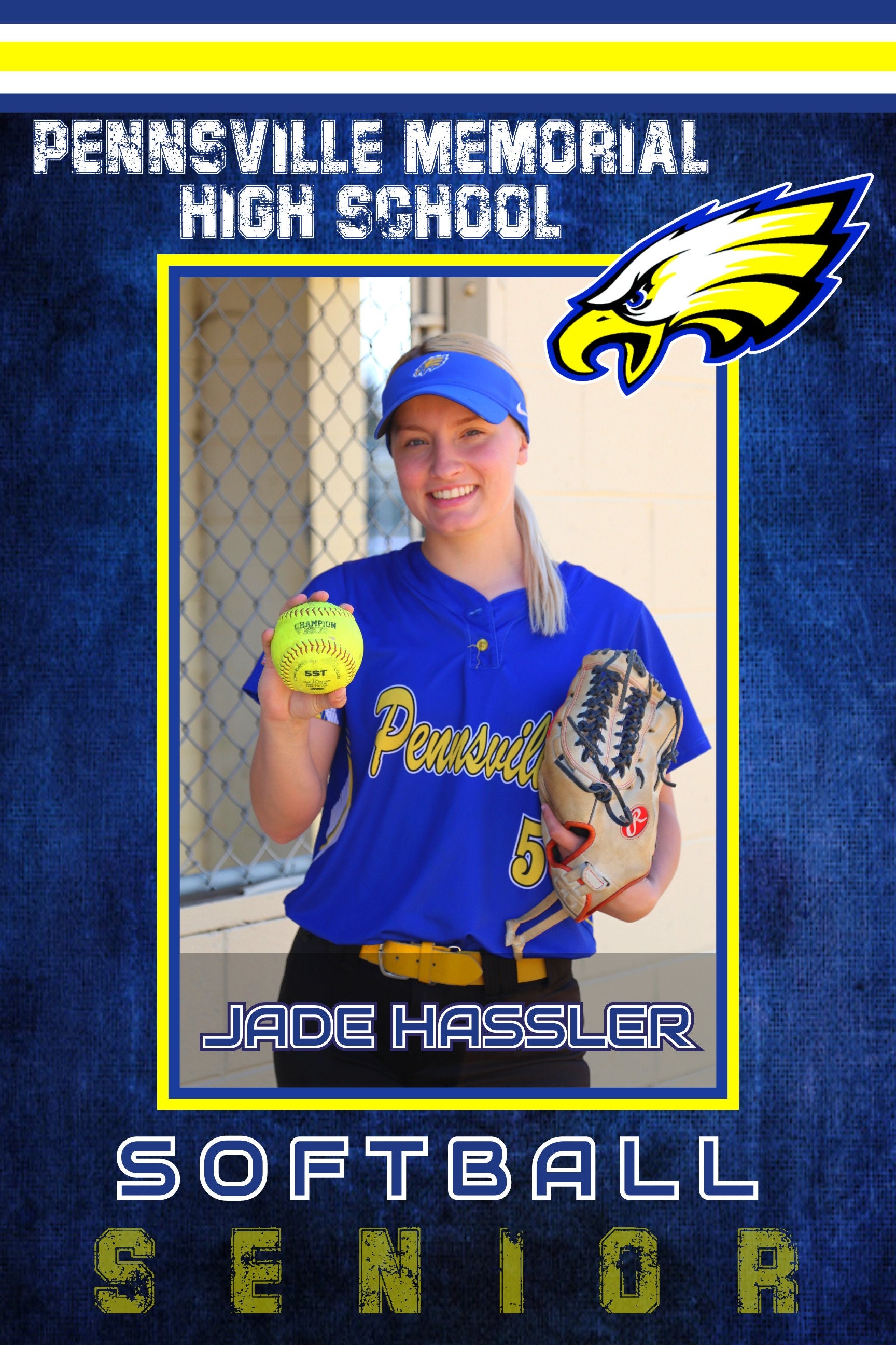 Custom Printed Senior Sports Banners Senior Night Senior - Etsy