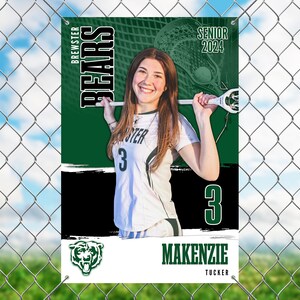 Custom Printed Senior Sports Banners, Senior Night, Senior Night Banner ...