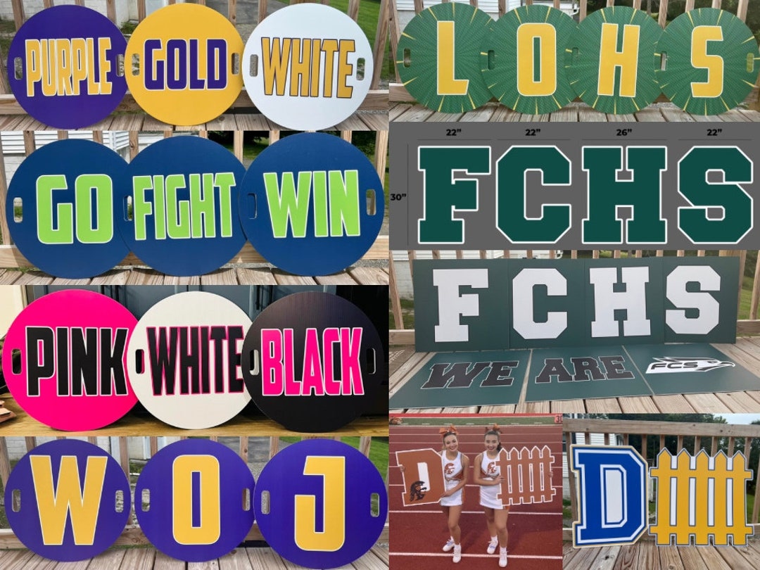 Cheer Routine Signs Cheer Competition Signs - Etsy