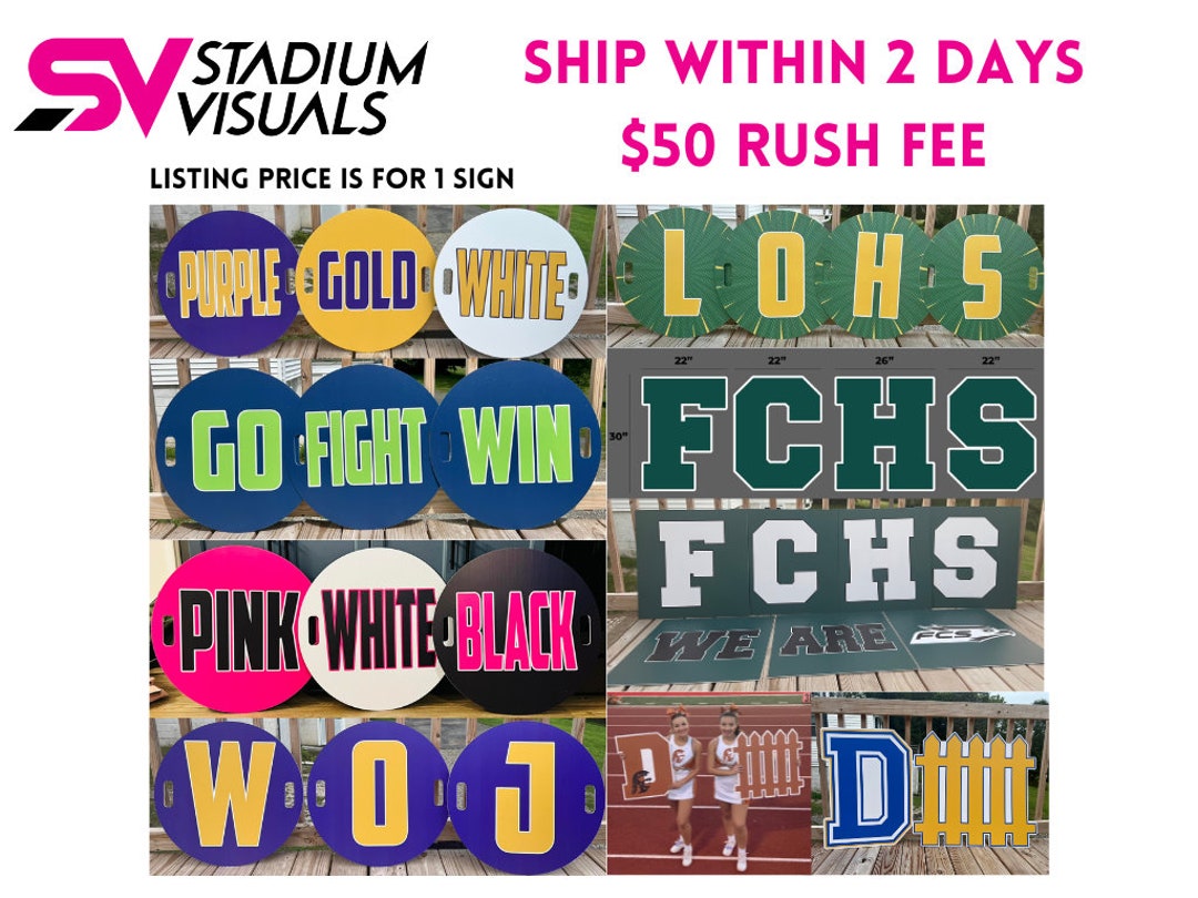 Cheer Routine Signs Cheer Competition Signs - Etsy