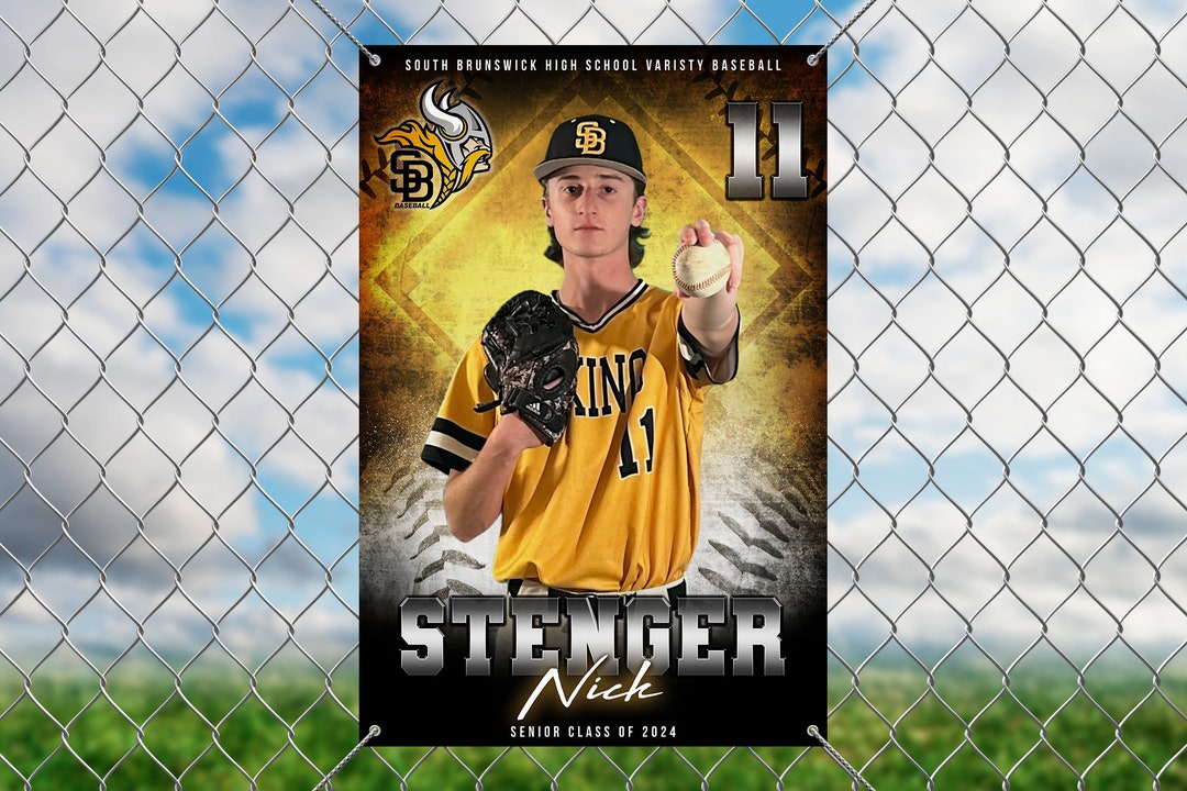 Custom Printed Senior Sports Banners, Senior Night, Senior Night Banner ...