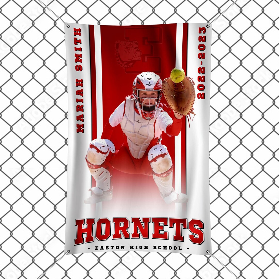 Custom Printed Softball Senior Banners, Senior Night, Senior Night ...