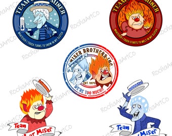 Snow Miser Png | Etsy