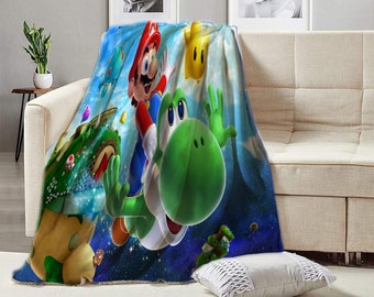 Mario Kart Blanket | Etsy
