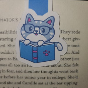Cat Bookmarks | Magnetic Bookmarks | Kitty Bookmarks | Cat Cute ...