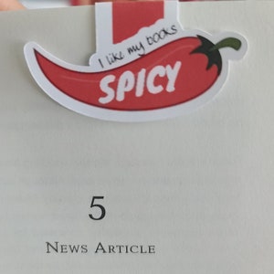 Spicy Bookmark | Smut Bookmark | Magnetic Bookmark| Reading Bookmark - Etsy