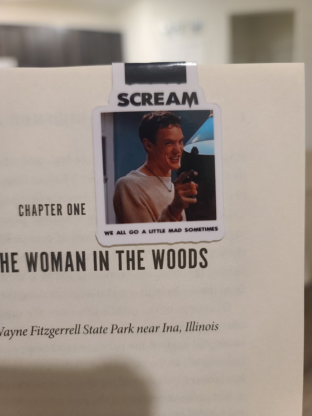 Stu Bookmark| Billy Loomis Magnetic Bookmark| Ghostface | Scream Movie ...