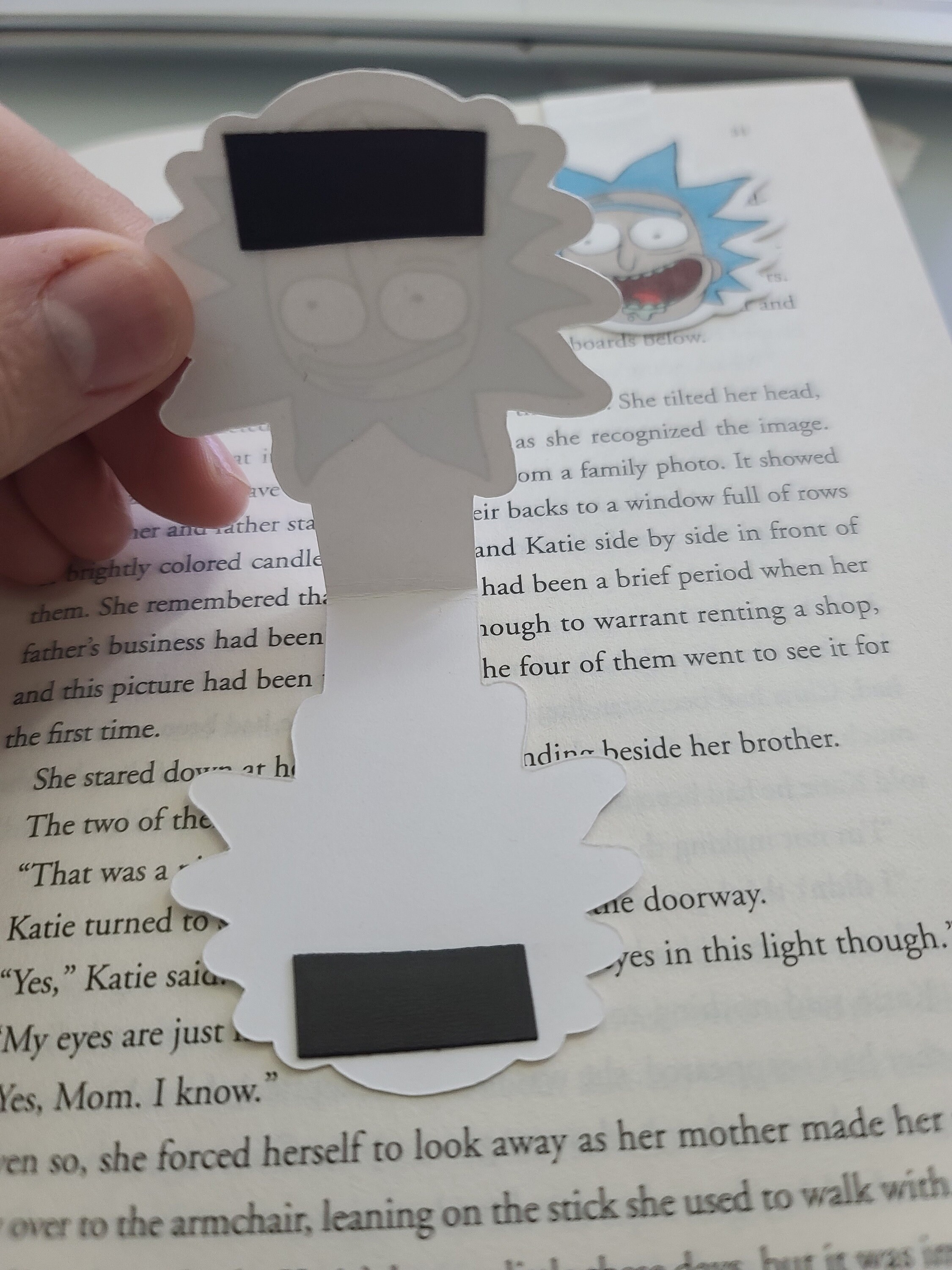Magnetic Bookmark Rick and Morty - Etsy